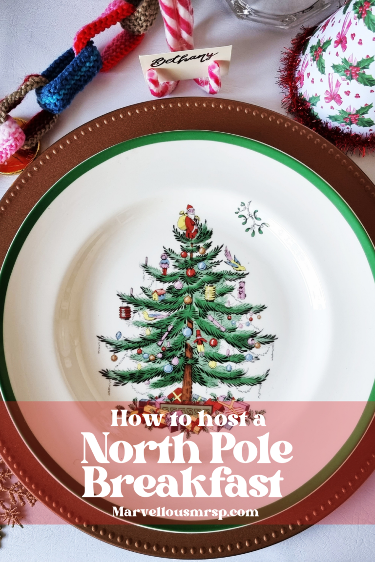 North Pole Breakfast - Marvellous Mrs P - Lifestyle, Vintage & Family Blog